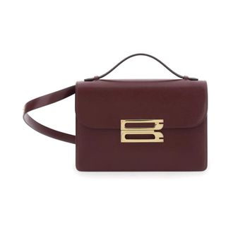 Victoria Beckham Dorian Schultertasche - - Bags - Damen - Rot - ONE SIZE