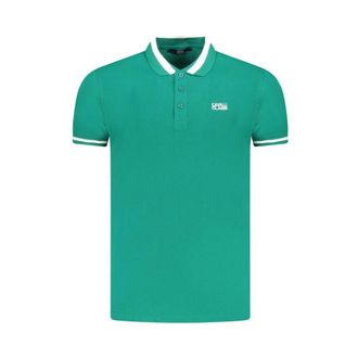 Cavalli Kurzarm-Polohemd - - Tops - Herren - Gr&uuml;n - XL