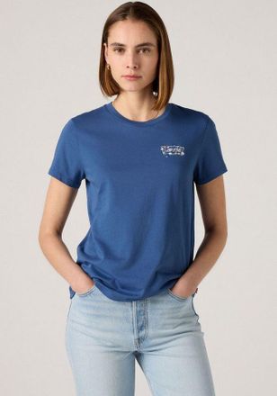 Levi's Rundhalsshirt THE PERFECT TEE mit Logo im Metallic-Holo Print