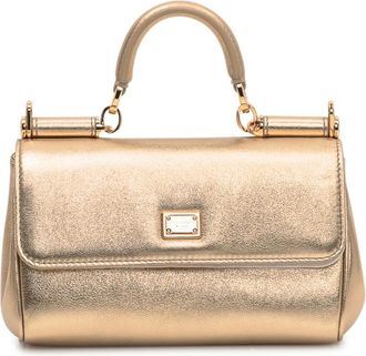 Dolce & Gabbana Femme, Sacs, Jaune, Taille: ONE Size My Sicily Handbag