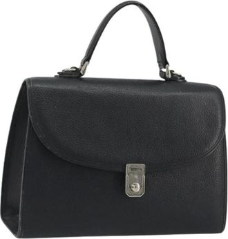 Burberry Sac &agrave; main vintage doccasion - Femme - Pre-owned - Noir - Taille: ONE Size