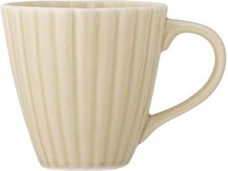 Bloomingville Latina Becher, Tasse, Natur, Steingut, T8,5xH8,5 cm, 220 ml