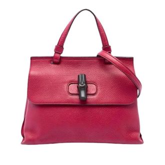 Gucci Pre-owned Daily Satchel - Femme - Pre-owned - Rose - Taille: ONE Size