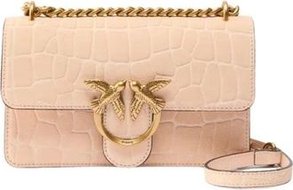 Pinko Pinko, Femme, Sacs, Rose, Taille: ONE Size Mini Love Bag One