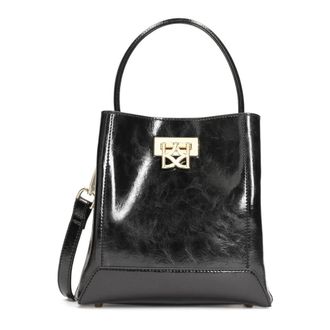 Kazar Elegante schwarze Vollleder-Handtasche - - Bags - Damen - Schwarzk - ONE SIZE