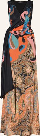 Etro Etro Jerseykleid In Wickeloptik schwarz