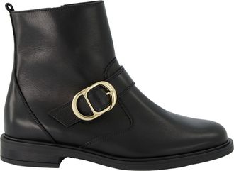 Paul Green 8230-00 Schlupfstiefel Glattleder Damen in schwarz - Gr. 40,5