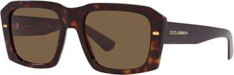 Dolce & Gabbana Dolce&Gabbana 0DG4430 54 502/73 Sonnenbrille, Unisex, Erwachsene, mehrfarbig (mehrfarbig), Einheitsgröße