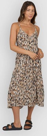 Salty Crew Dreamland Midi Kleid sand bar