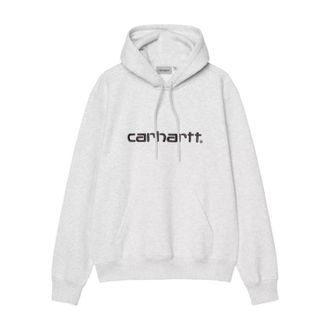 Carhartt Work in Progress Kapuzenpullover mit gesticktem Logo - - Sweatshirts & Hoodies - Herren - Grau - L
