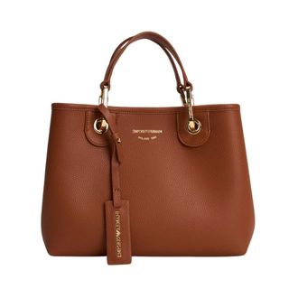 Emporio Armani Femme, Sacs, Brun, Taille: ONE Size MyEA Top-handle Tote