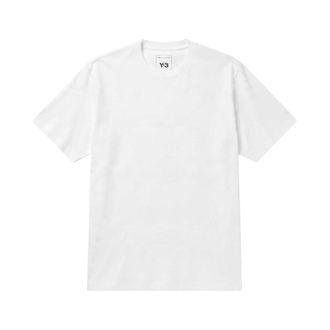 Yohji Yamamoto T-shirt graphique &agrave; manches courtes - Femme - Tops - Blanc - Taille: 40 FR