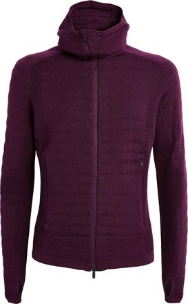 Icebreaker Merino ZoneKnit Explore LS Zip Hoodie Size S