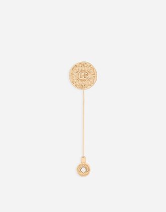 Dolce & Gabbana Krawattennadel Dg-logo - Mann Bijoux Gold Metall Onesize