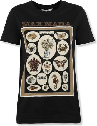 Max Mara T-Shirt Spadino - Femme - Tops - Noir - Taille: 38 FR