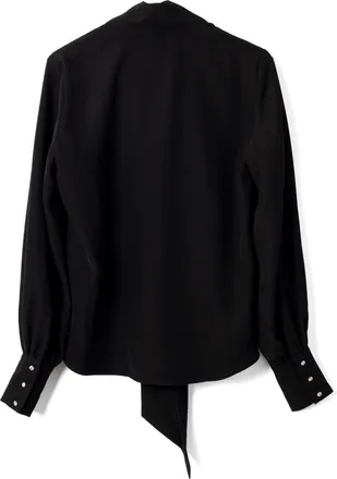 Viktor & Rolf Tie-Front Blouse - Black