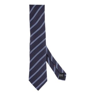 Ermenegildo Zegna Seidenkrawatte - - Accessories - Herren - Blau - ONE SIZE