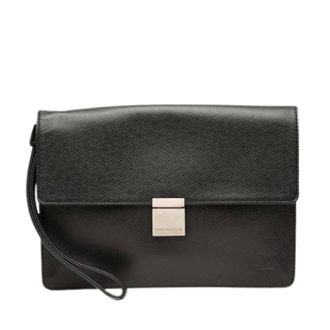 Louis Vuitton Pre-owned Selenga Clutch - Femme - Pre-owned - Noir - Taille: ONE Size