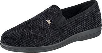 Beck Homme Heinz Chaussons Mules, Noir, 43 EU
