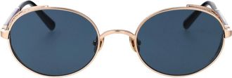 Matsuda unisex, Accessoires, Jaune, Taille: 51 MM Lunettes de soleil &agrave; protections lat&eacute;rales