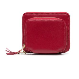 Comme Des Gar&ccedil;ons Stilvolles Lederportemonnaie - - Accessories - Damen - Rot - ONE SIZE
