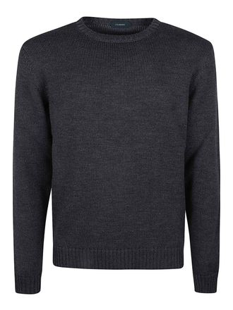 Zanone U-Boot-Pullover - Grau
