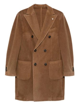 L.B.M. 1911 costume à boutonnière croisée - Marron