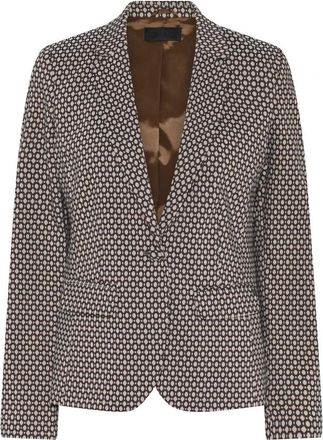 C.Ro Femme, Vestes, Brun, Taille: 42 FR 3769-Chain Blazer