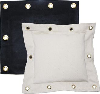 Bay 1-Kammern Natur weiß Wand-Schlagpolster (gefüllt, 50 x 40 cm)