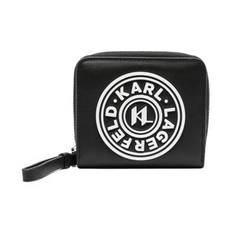 Karl Lagerfeld Bifold Rei&szlig;verschlusstasche - - Accessories - Damen - Schwarzk - ONE SIZE
