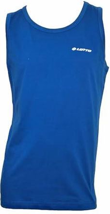 Lotto Débardeur Homme Coton Coloré - Débardeur Homme en Coton Peigné - Rameur, 1 bleu, XL