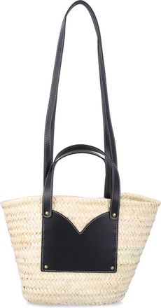 Sessun Femme, Sacs, Beige, Taille: ONE Size Divipa Raffia Tote
