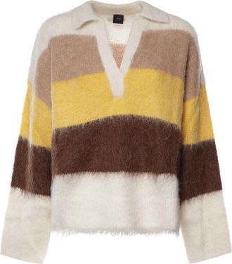 Pinko Rundhalspullover - Bunt