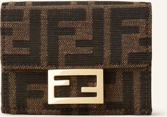 Fendi Geldb&ouml;rse Ff braun