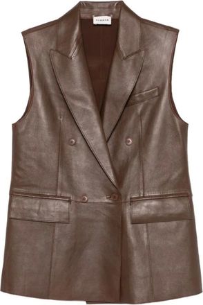 P.A.R.O.S.H. P.a.r.o.s.h., Femme, Vestes, Brun, Taille: 38 FR Vestes