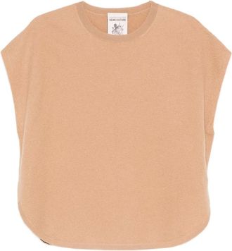 Semicouture haut à col rond - Tons neutres