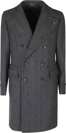 Tagliatore Carlo Coat - - Coats - Herren - Grau - M