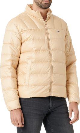 Tommy Jeans Herren TJM Essential Light DOWN Jacket DM0DM14086 Daunenjacken, Beige, M