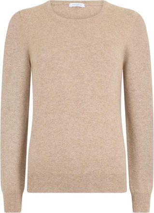 Malo m&eacute;lange-effect sweater - Nude