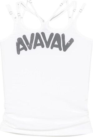 Avavav Tova Multi Strap Top Printed Av-logo