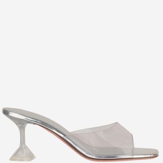 Amina Muaddi Sandales en verre Lupita