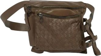 Bottega Veneta Sac banane vintage Pre-owned - Femme - Pre-owned - Brun - Taille: ONE Size