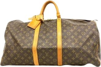 Louis Vuitton unisex, Pre-owned, Brun, Taille: ONE Size Keepall 55 Boston Bag Pre-owned