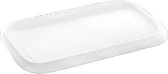 Wilmax England Wilmax WL-992662/A Porzellan Servierteller, Weiss, 36cm Länge, 22cm Breite