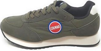 Colmar Travis One Sneaker Vert Militaire pour Homme, Military Green 054, 41 EU
