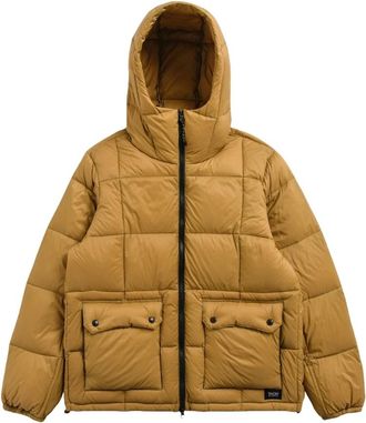 TAION Taion, Homme, Vestes, Beige, Taille: 2XL Giacca Volume Hood Down Packable