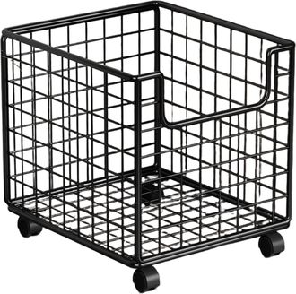 Generico Küchenaufbewahrungsrolle, Küchenwagen, Rollwagen, rostfrei, 28 x 44 x 40 cm, Organizer P