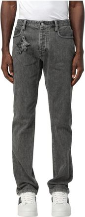 Emporio Armani Homme, Jeans, Gris, Taille: W34 Pantalons