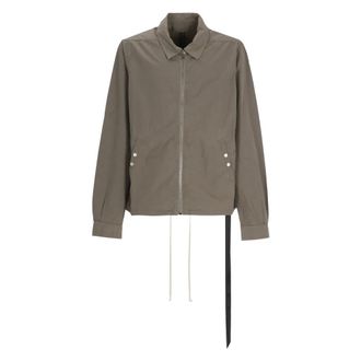 Rick Owens Homme, Vestes, Brun, Taille: M Veste zipp&eacute;e