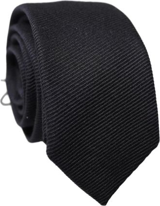 Dolce & Gabbana Homme, Accessoires, Noir, Taille: ONE Size Cravate Ajustable